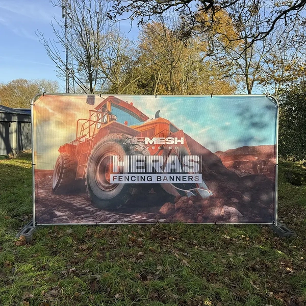 Heras Fencing Banners | Sharp Printing Limited
